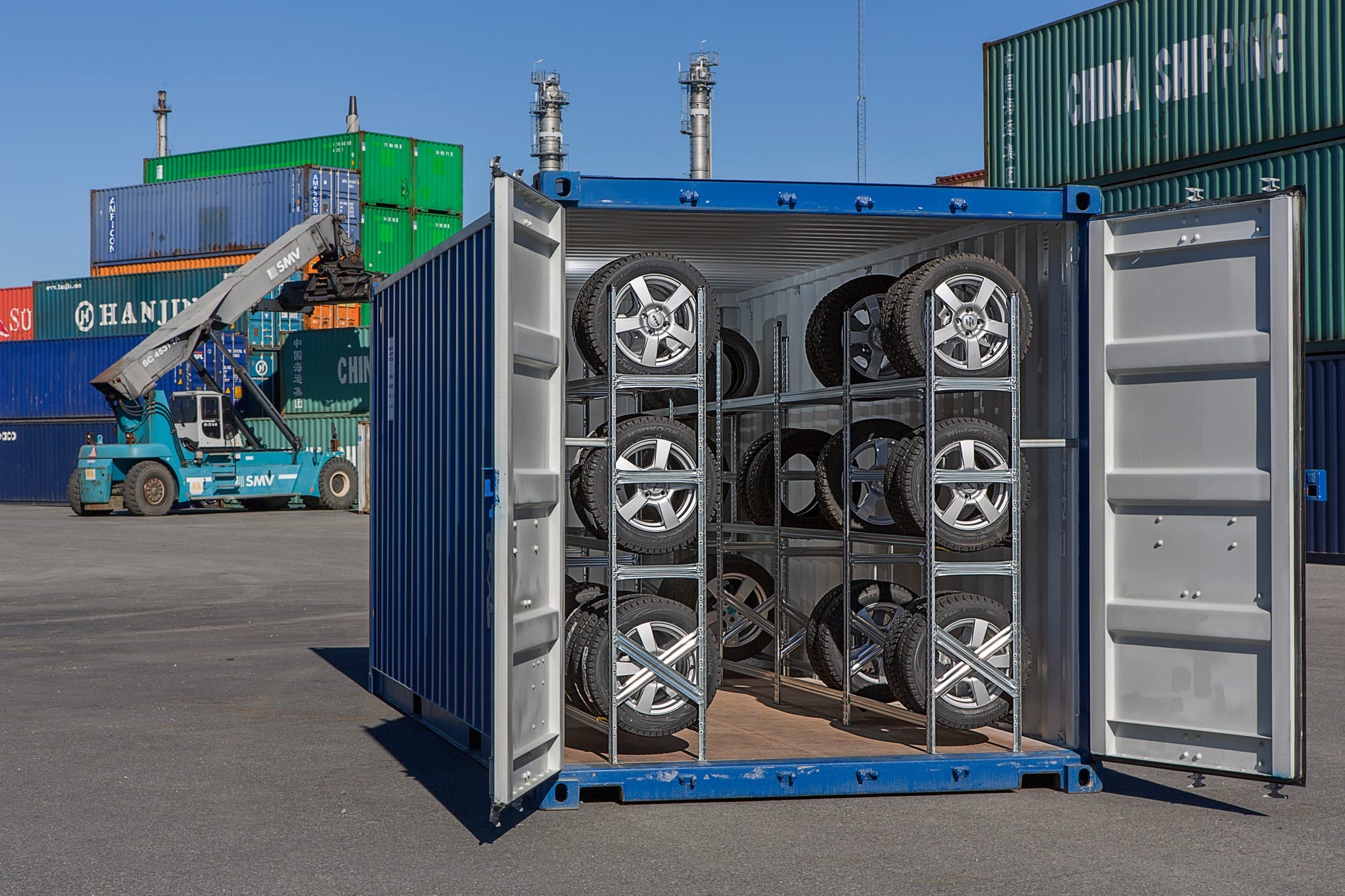 Däckcontainer - LCS Container Solutions